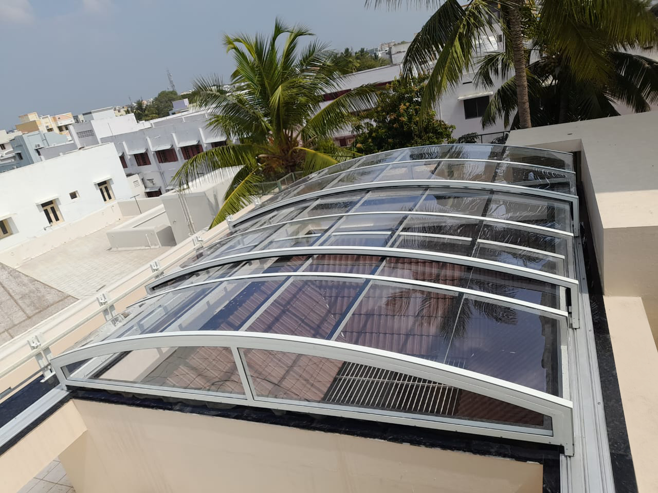Retractable Roof - Automatic Sliding Roof Manufacturers in Pune